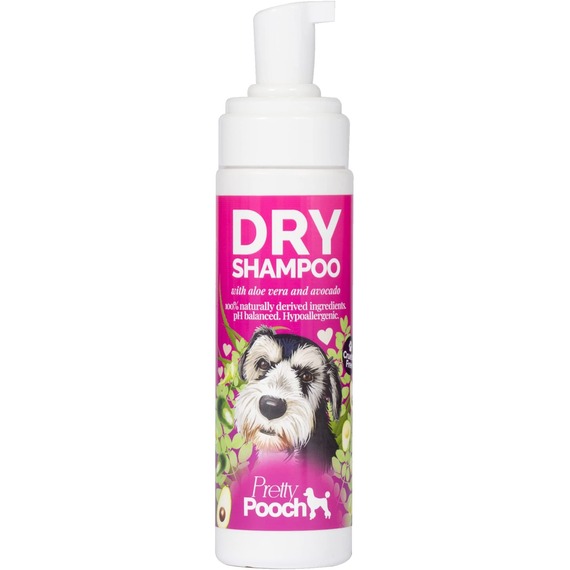 Pretty Pooch Dry Shampoo Mousse - Contains Aloe and Avocado