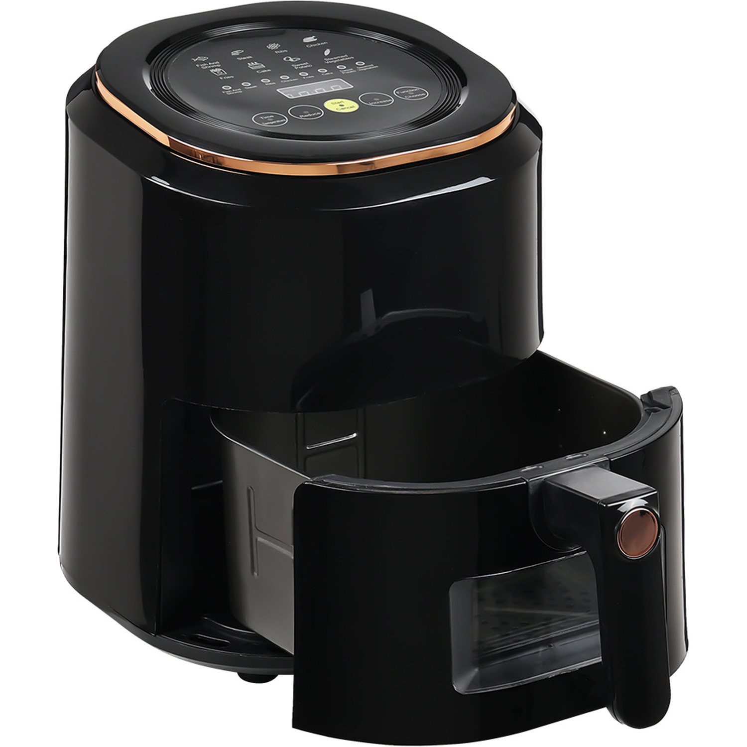 7.5L Digital Touch Screen Visible Air Fryer Oil Free Low Fat Cooker