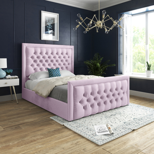 Rovigo Upholstered Soft Velvet Bed Frame