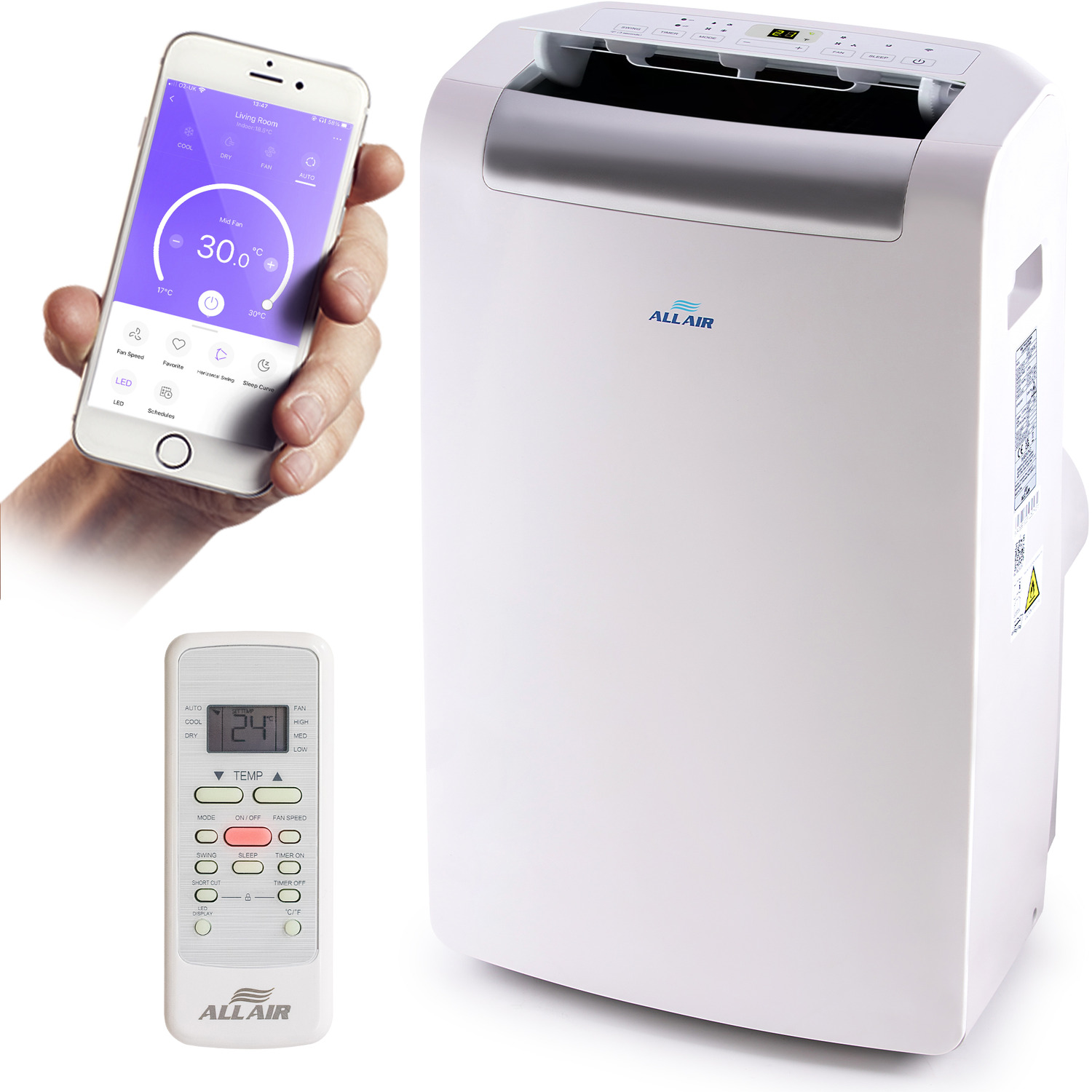 Portable Air Conditioner Unit with WiFi