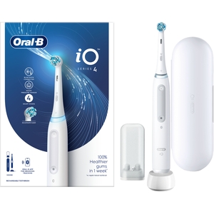 Oral-B iO4 White Electric Rechargeable Toothbrush Travel Case