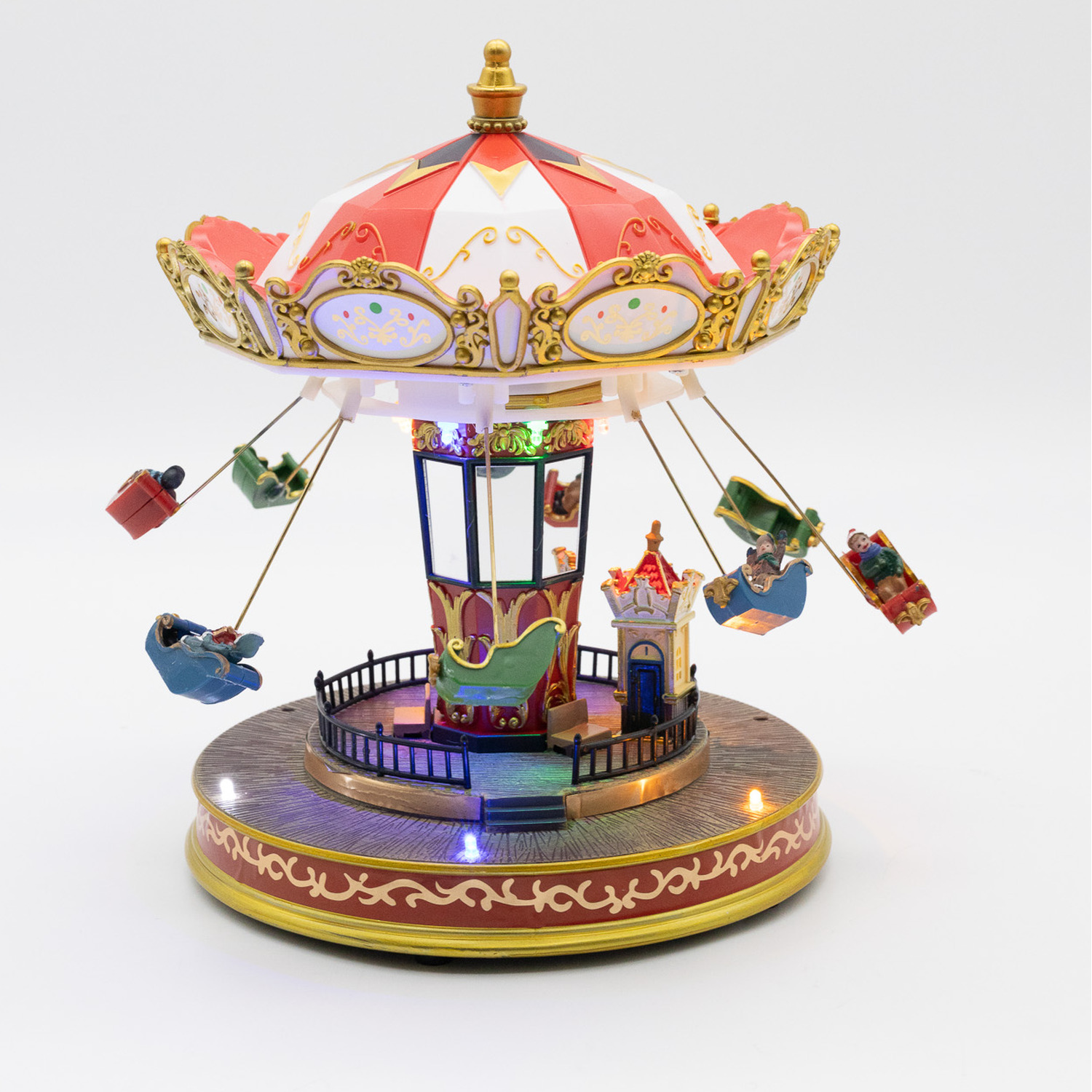Pre-Lit Musical Carousel Ornament