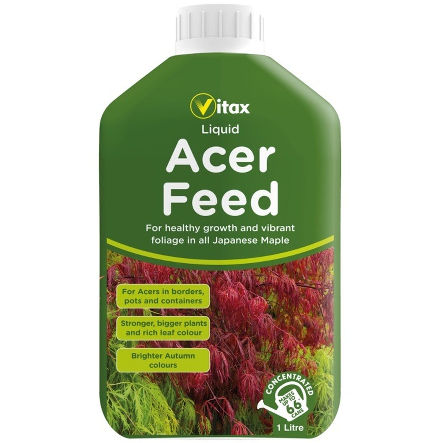 Vitax Acer Liquid Feed Concentrate Plant Food Japanese Maple Feed 1L