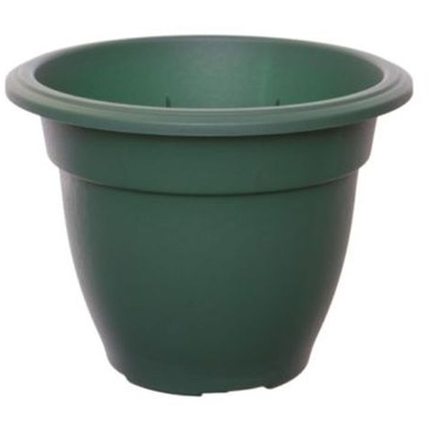 38cm Green Round Bell Plant Pot Flower Planter Plastic Garden Pot