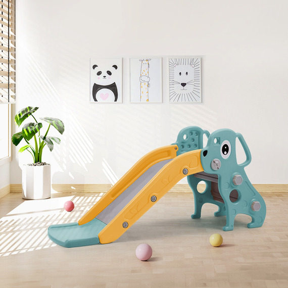 Kids Freestanding Puppy Indoor Toddlers Slide