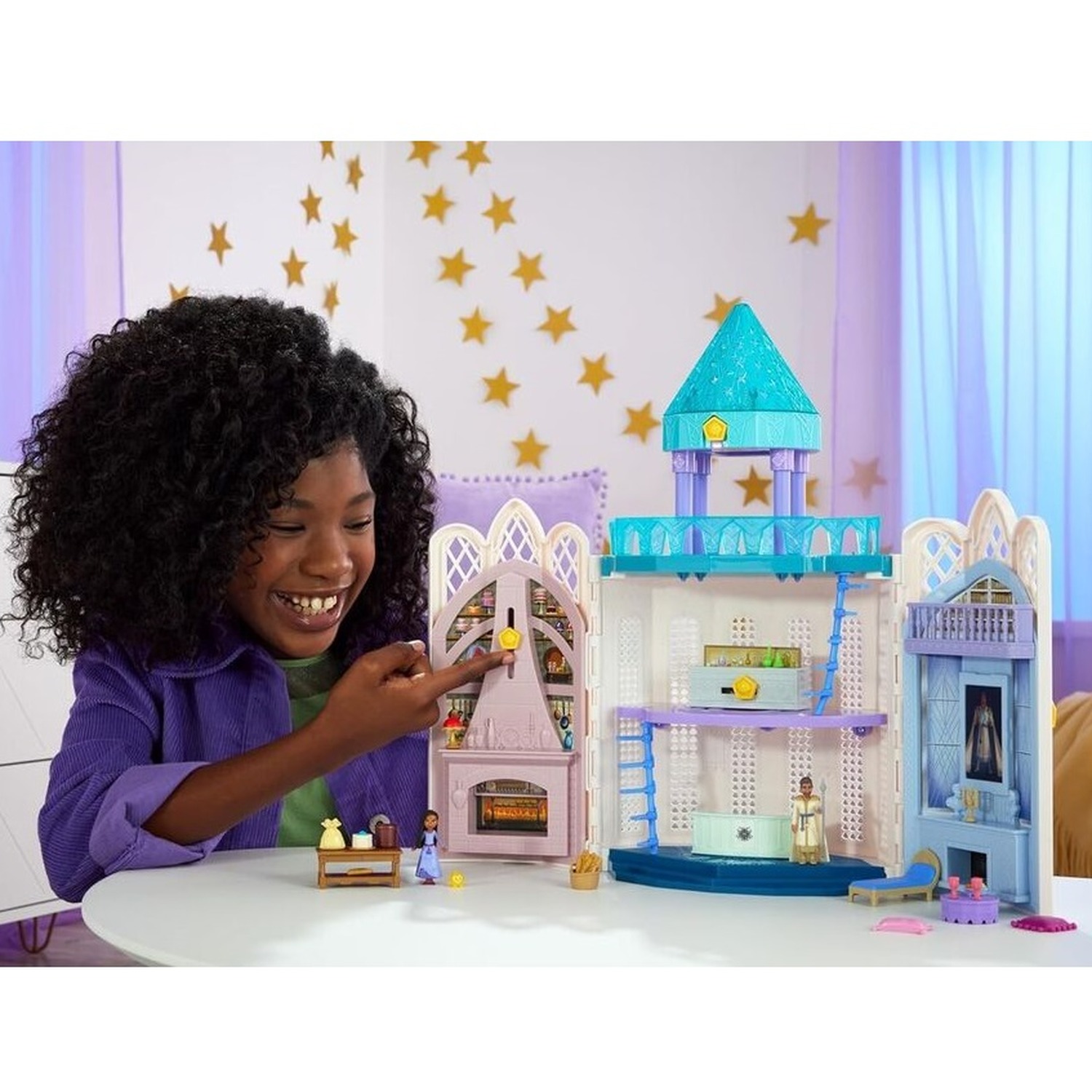 Mattel Disney Wish Rosas Castle Playset