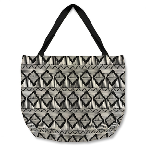 Geometric Line Pattern Tote bag