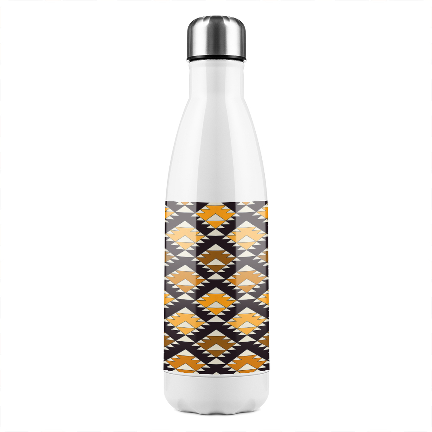 Repeated Triangles Stainless Steel Bottle