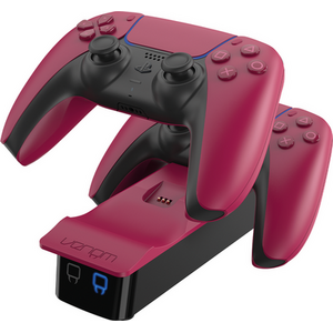 Venom PS5 Twin Charging Dock in Red