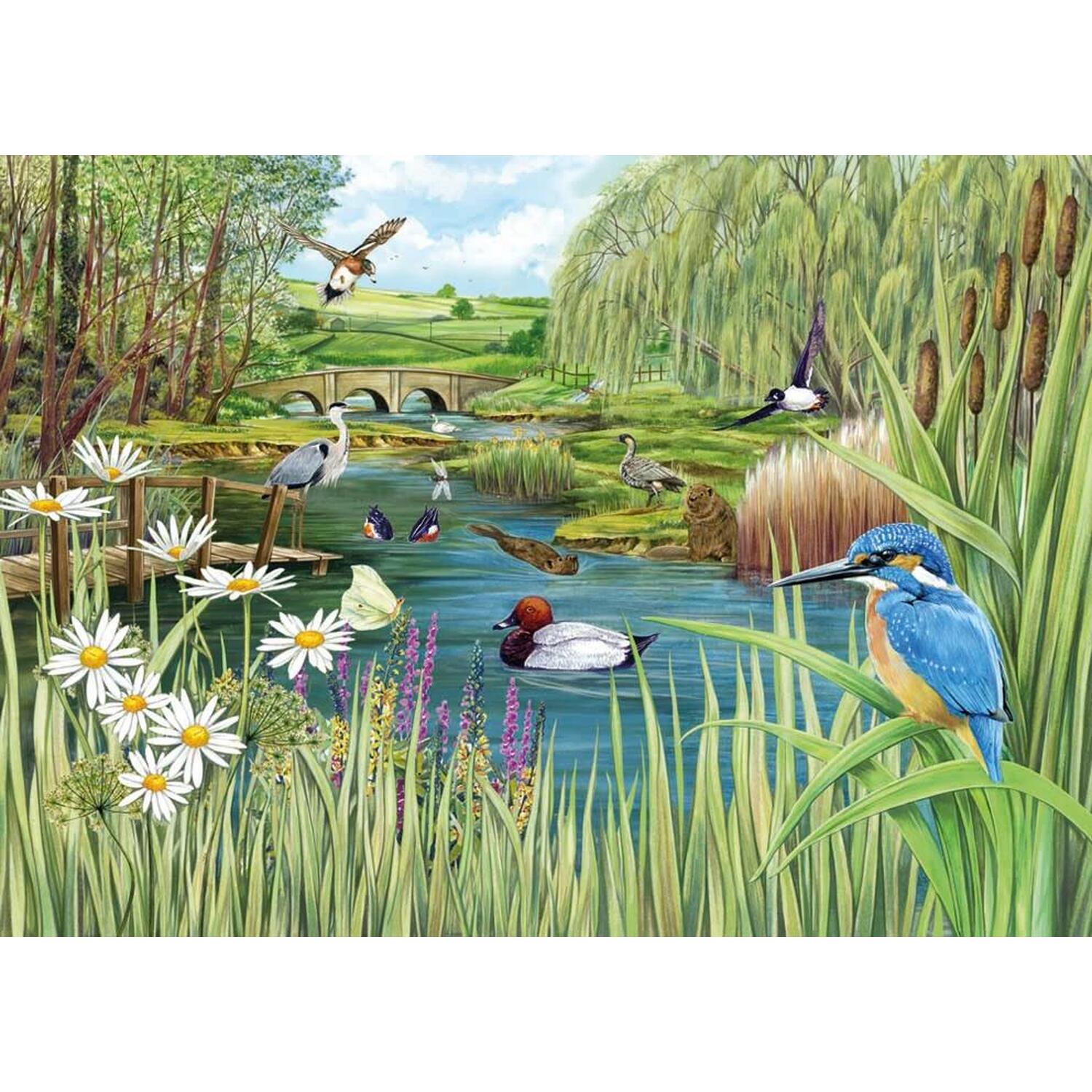 River's Edge - 1000 Piece Jigsaw Puzzle