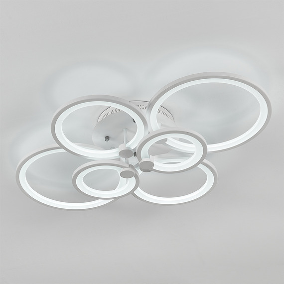Circular LED Semi Flush Light
