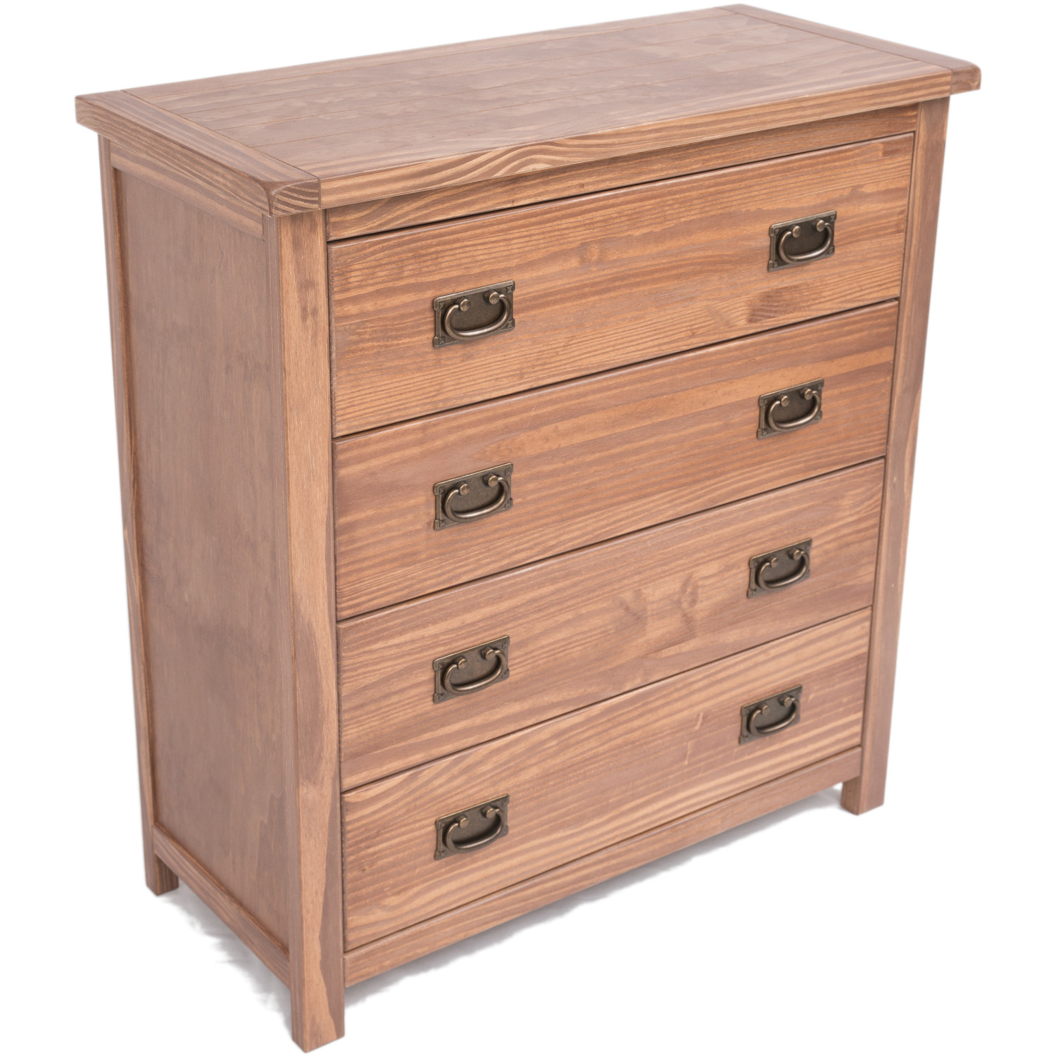 Padua 4 Drawer Chest - Antique Brass Drop Handle