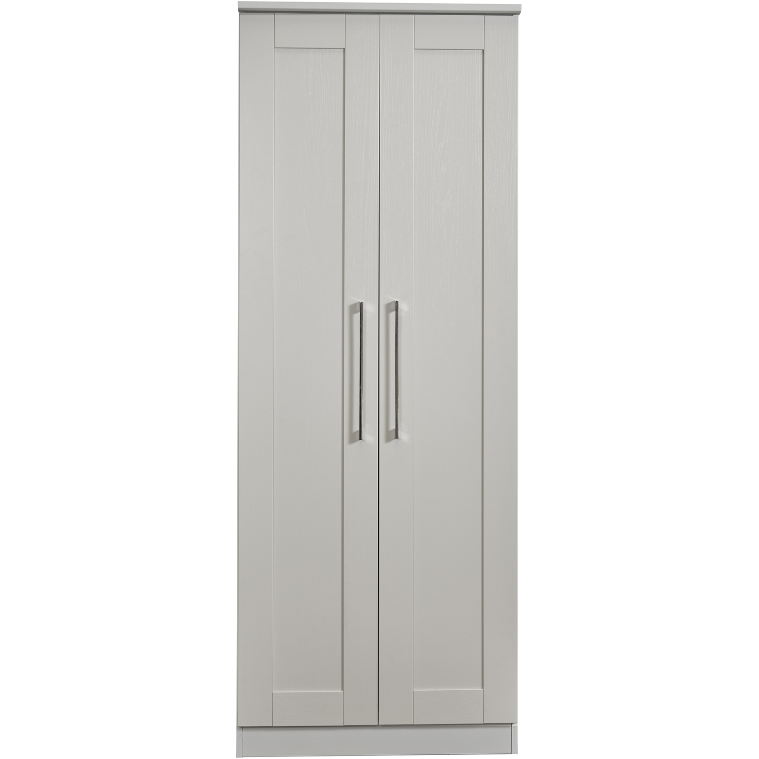 York Ready Assembled Tall Plain Wardrobe