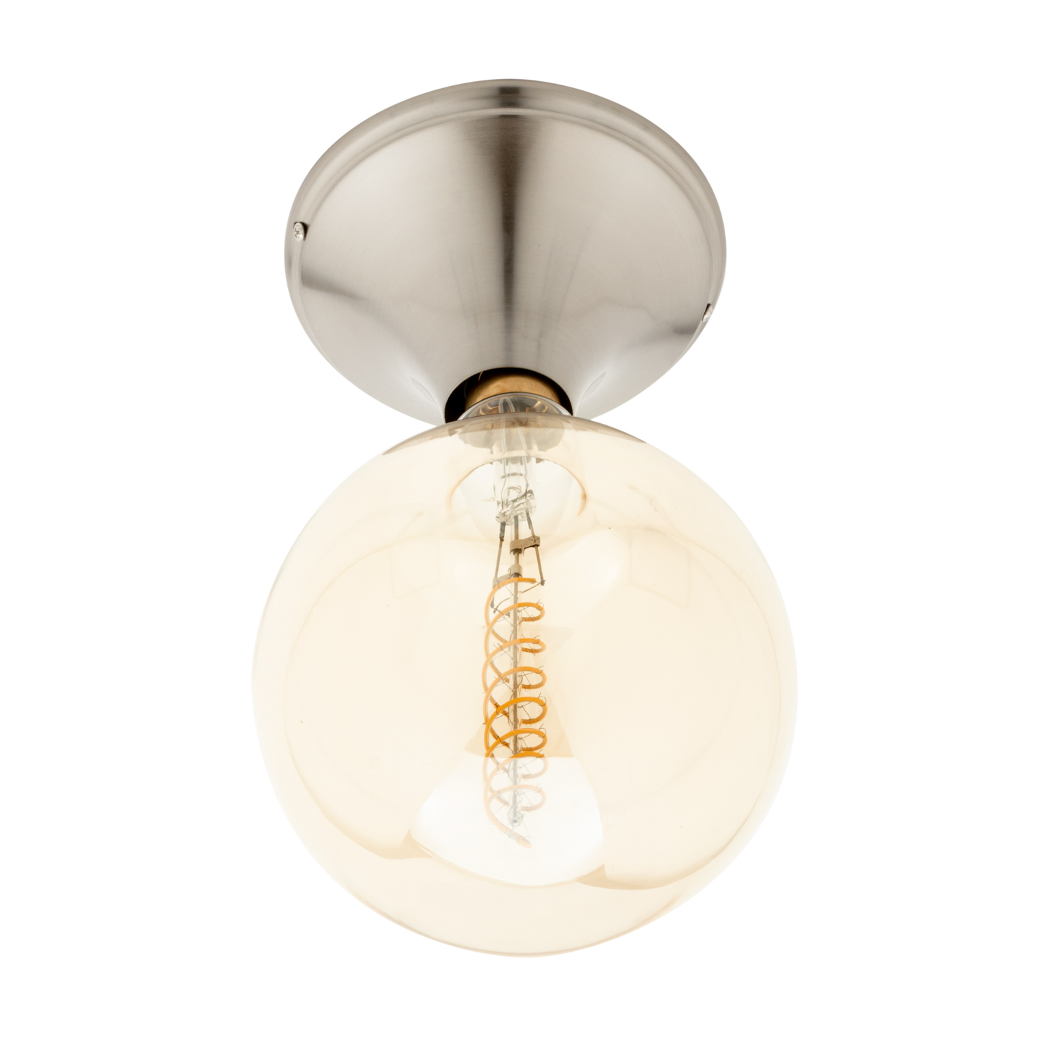 Pack of 2 Rosa 1 Light Flush Ceiling Cap Light