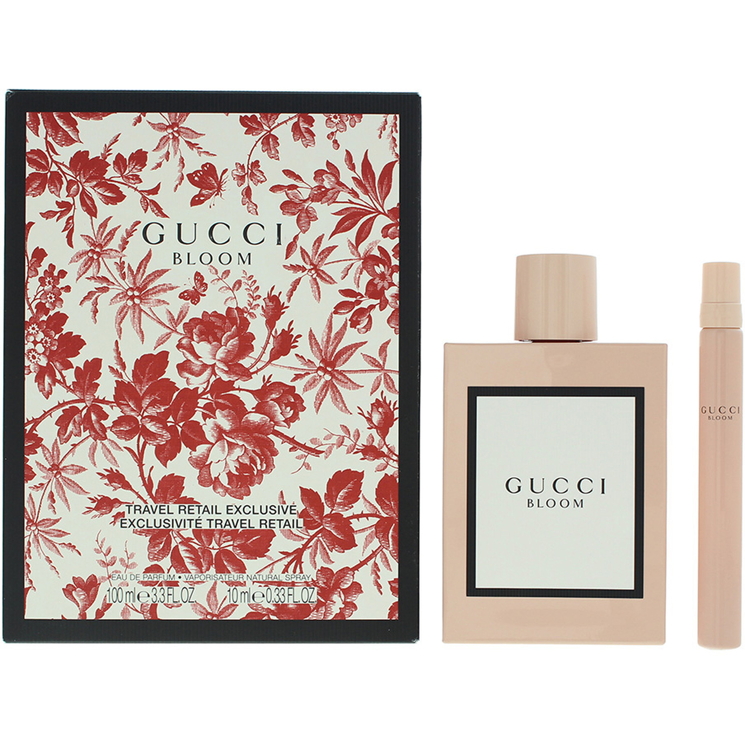 Gucci Bloom Eau de Parfum 100ml and 10ml Gift Set For Her