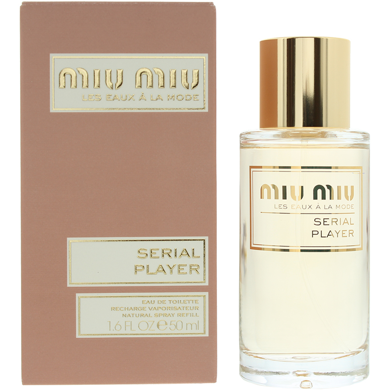Miu Miu Serial Player Eau De Toilette 50ml