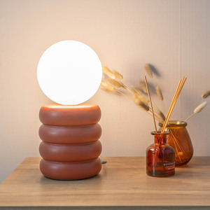 Rix Rust Ceramic Table Lamp