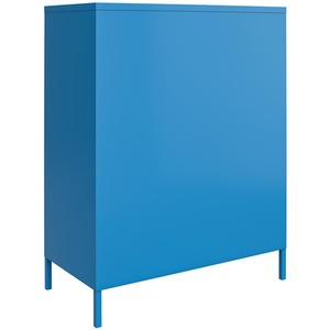 Cache metal locker with 2 doors