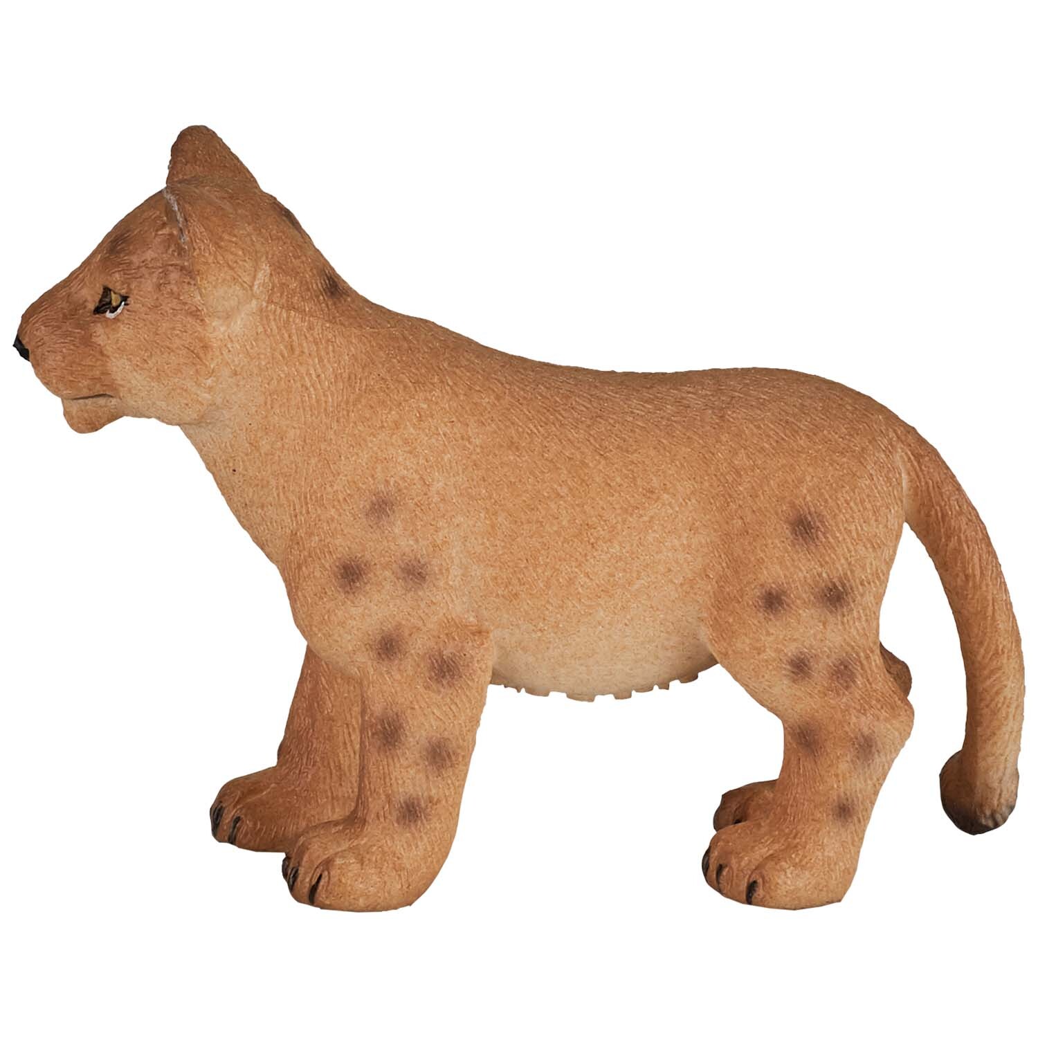 MOJO Wildlife Woodland Lion Cub Standing Toy Figure - 387011