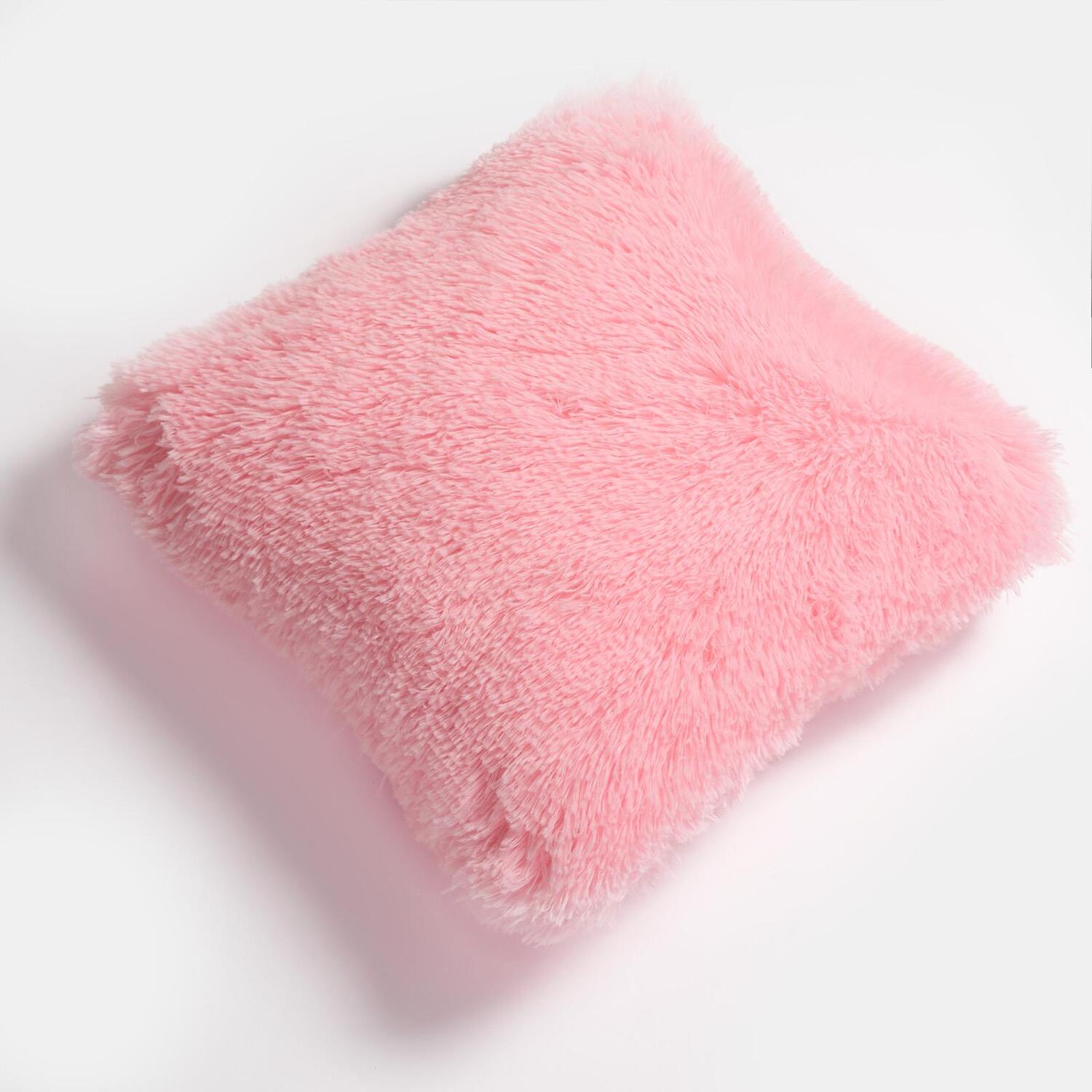Fluffy Square Filled Cushion