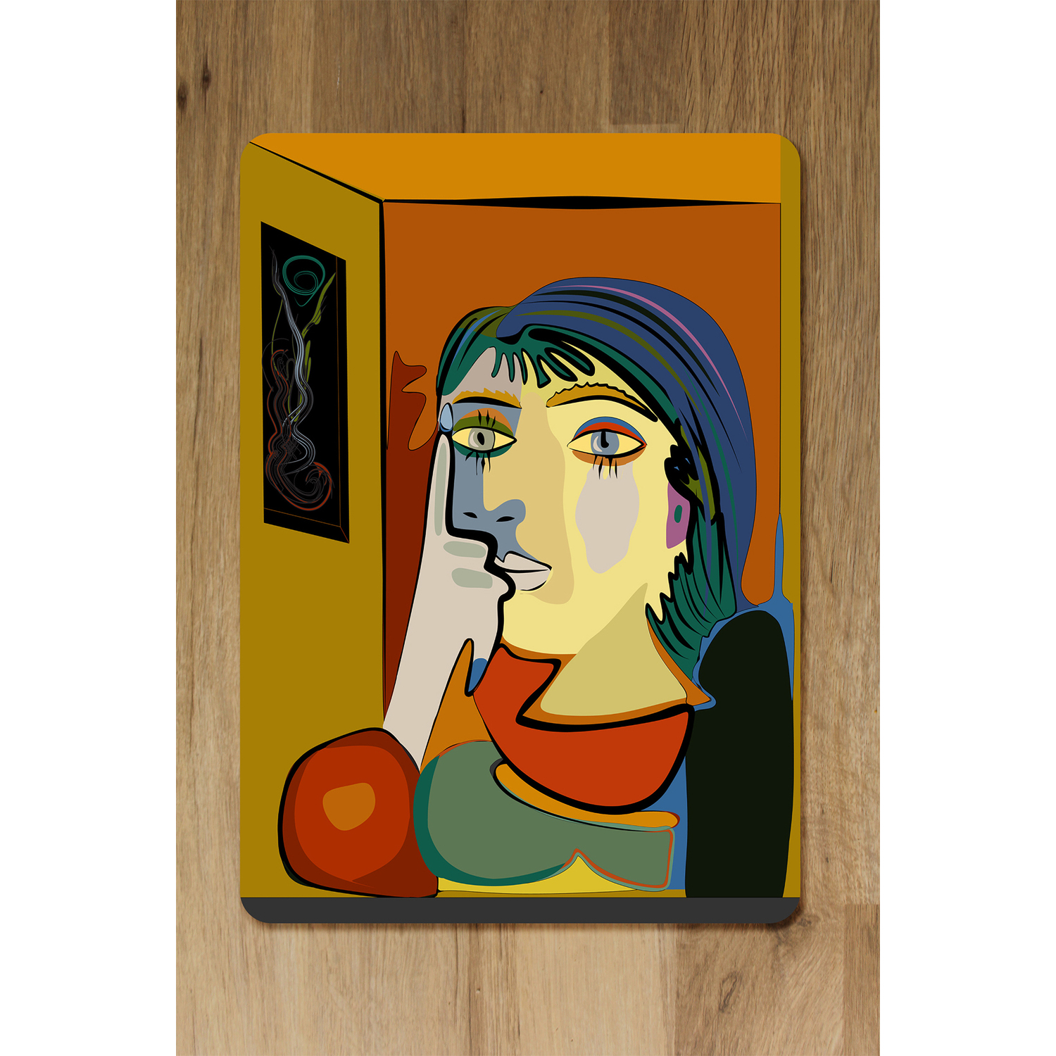 Thinking woman Designer Placemat Set