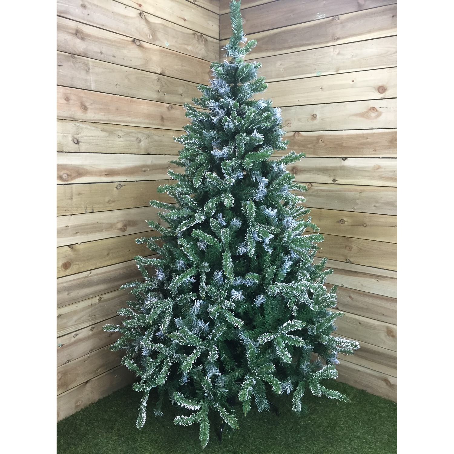 6ft (1.8m) Premier Luxury Mountain Snow Tipped Fir Christmas Tree