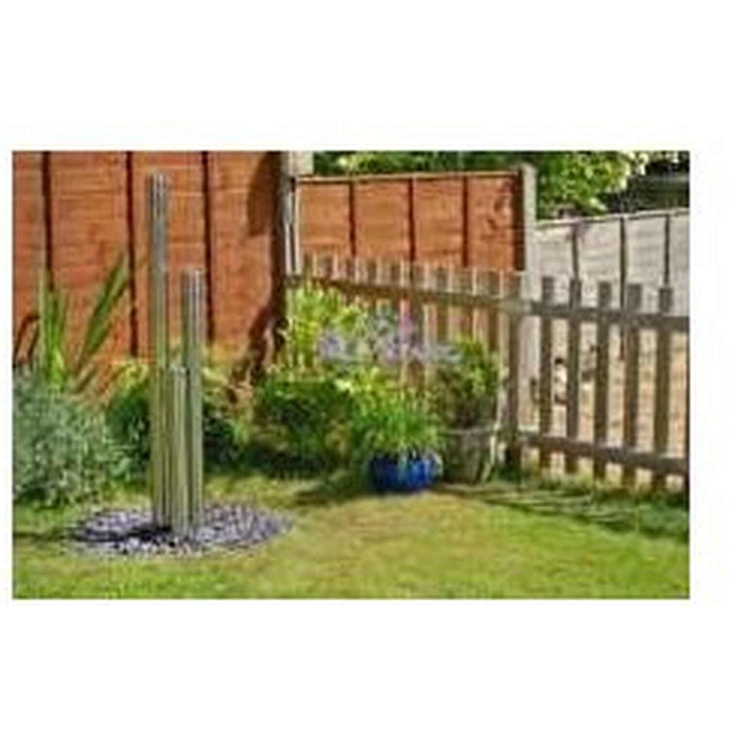 1.37m Stainless Steel Tube Modern Metal Solar Water Feature