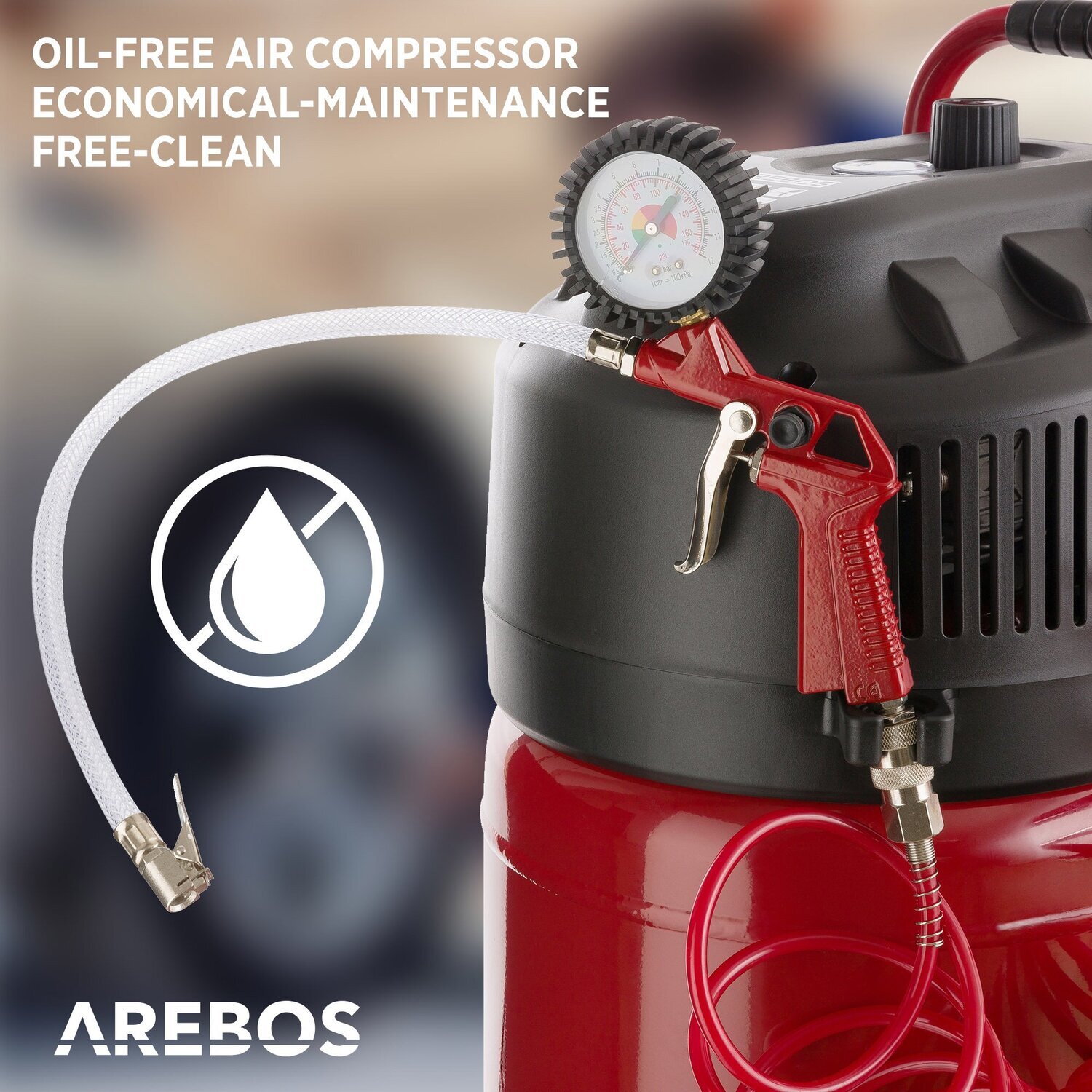 13-Piece Air Compressor Tool Set