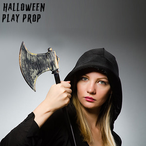 Single Halloween Exeuctioner Axe Prop Costume Accessory