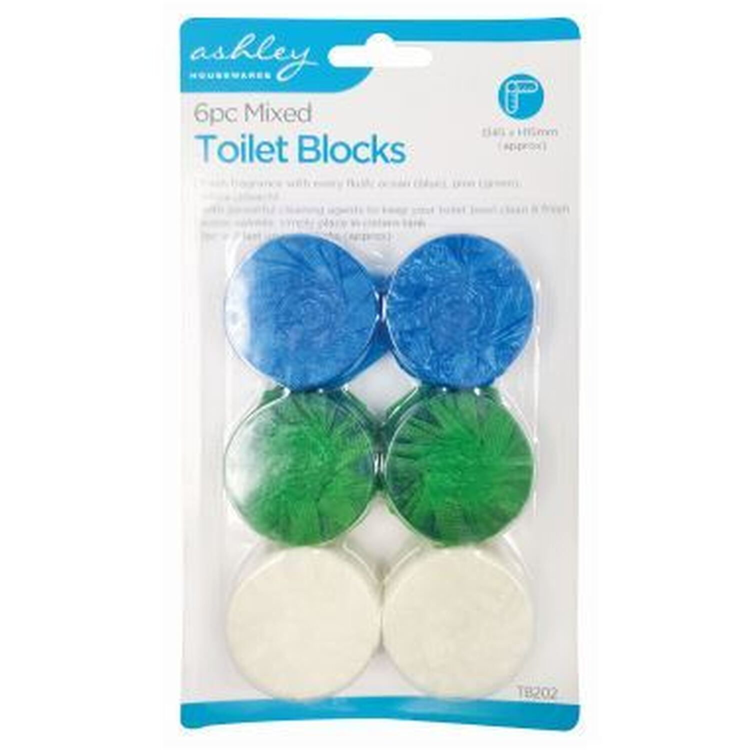 6x Toilet Blocks