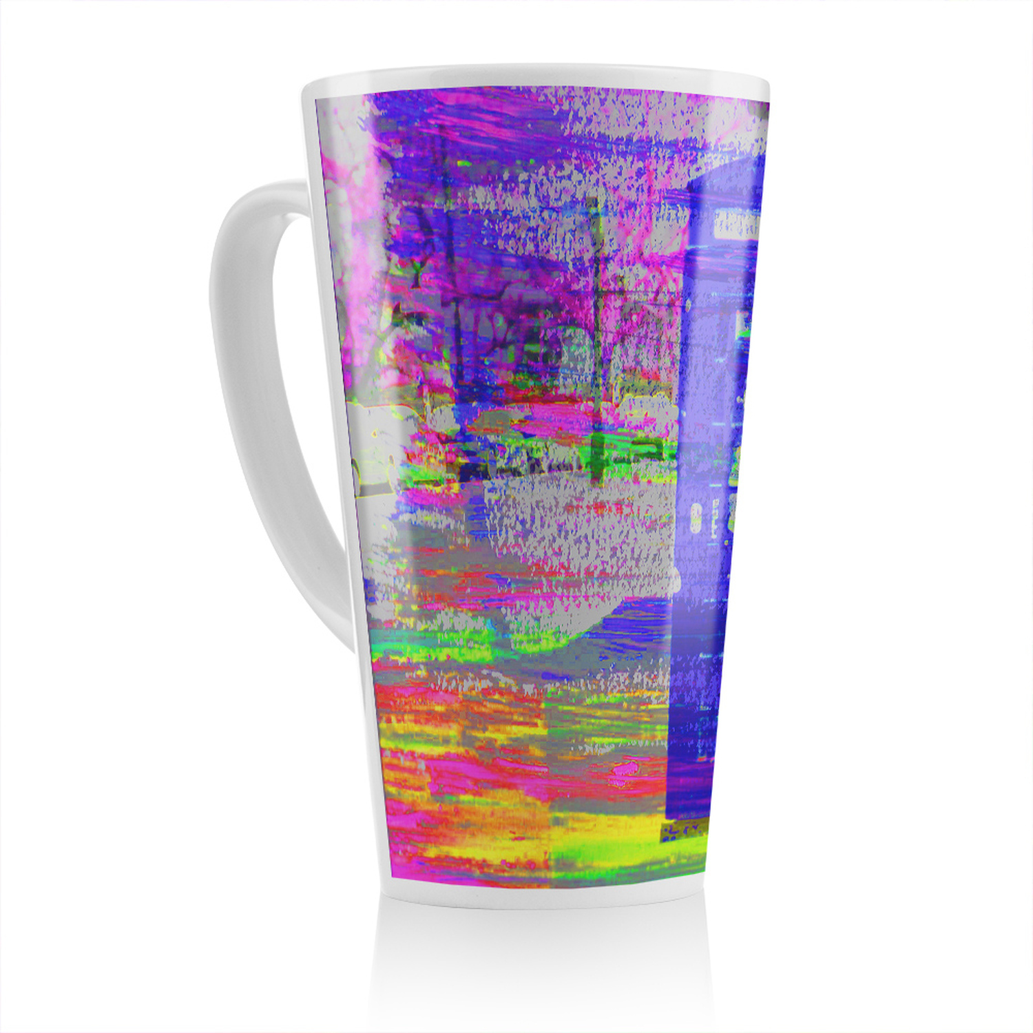 London Post Box Latte Mug