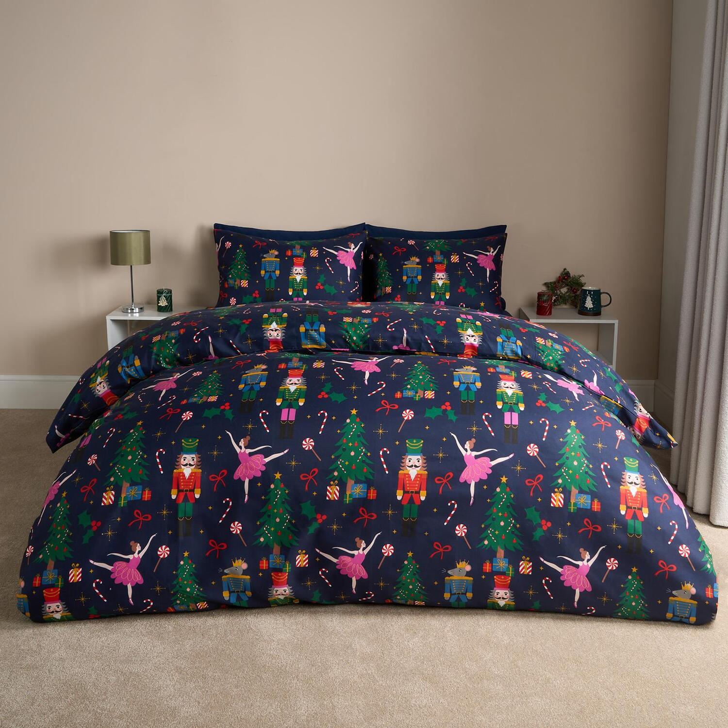 Christmas Nutcracker Bedding Set