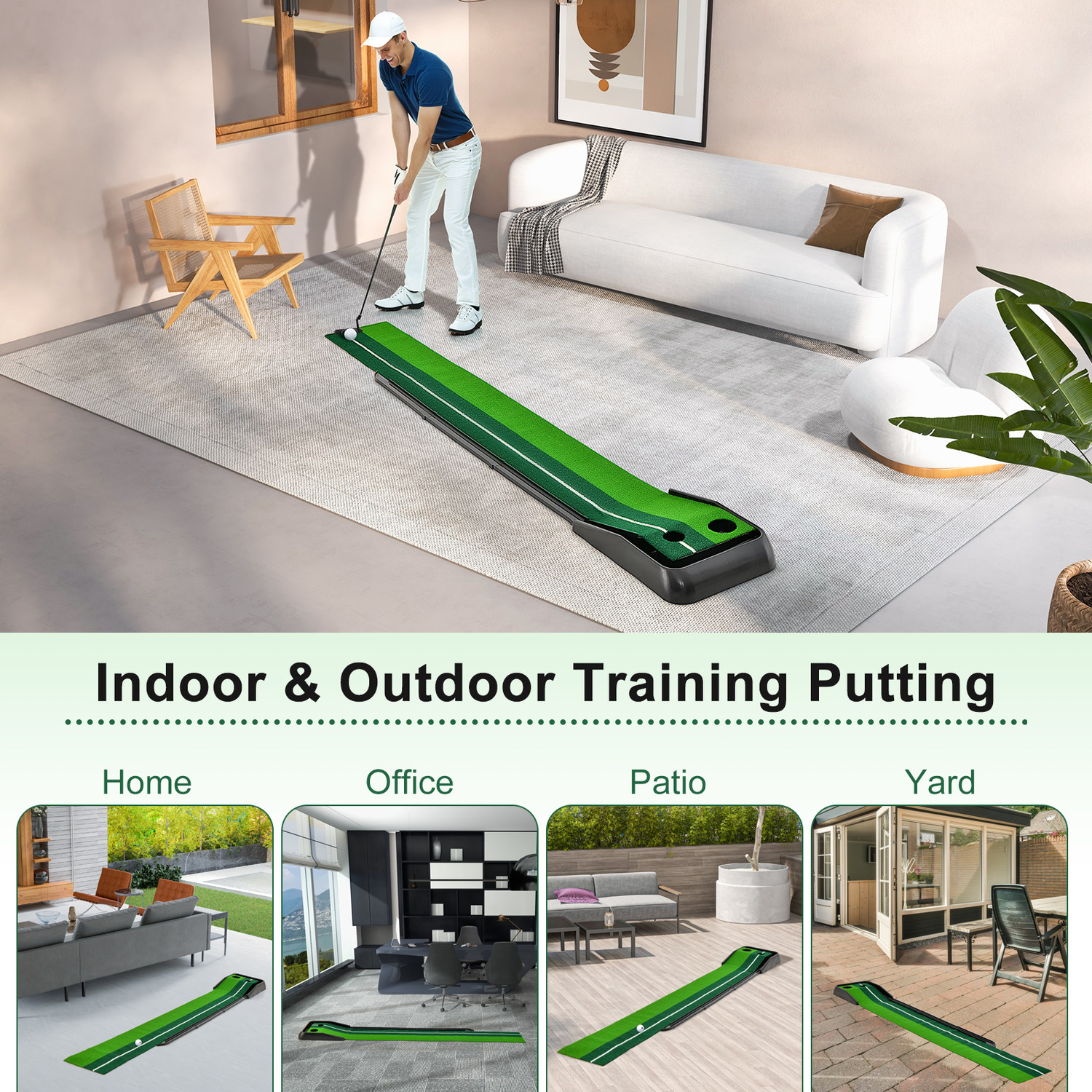 Golf Accessories Putting Mat