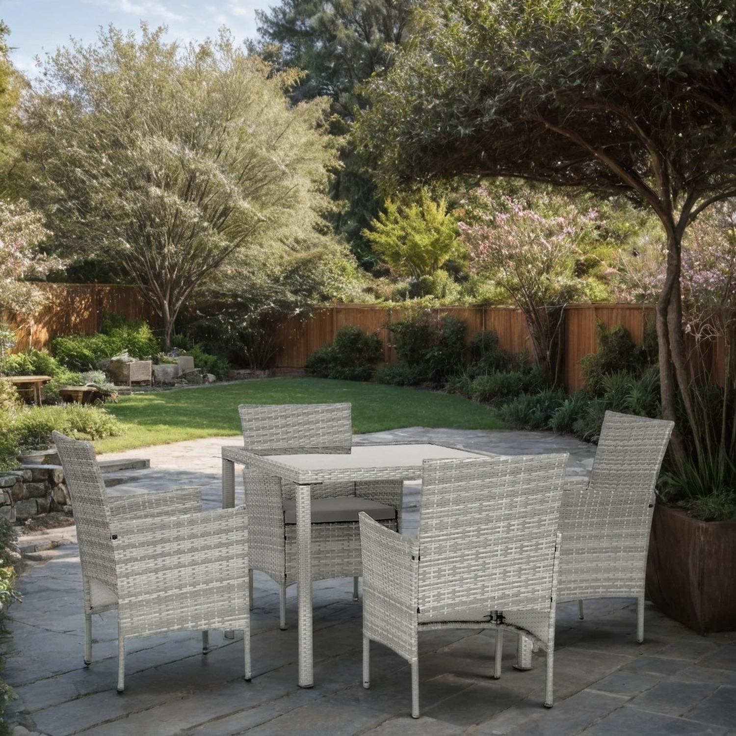 Fiji 4 Seat Dining Set