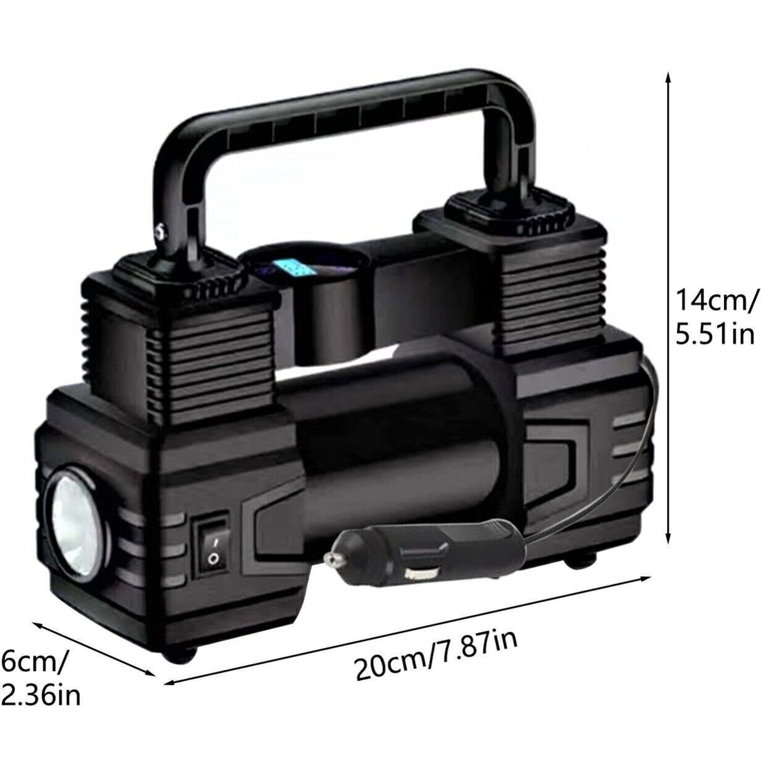 Quick 15s 12V Portable Car Tyre Pump