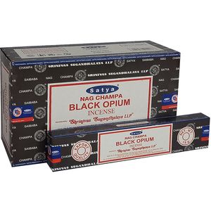 Set Of 12 Black Opium Incense Sticks