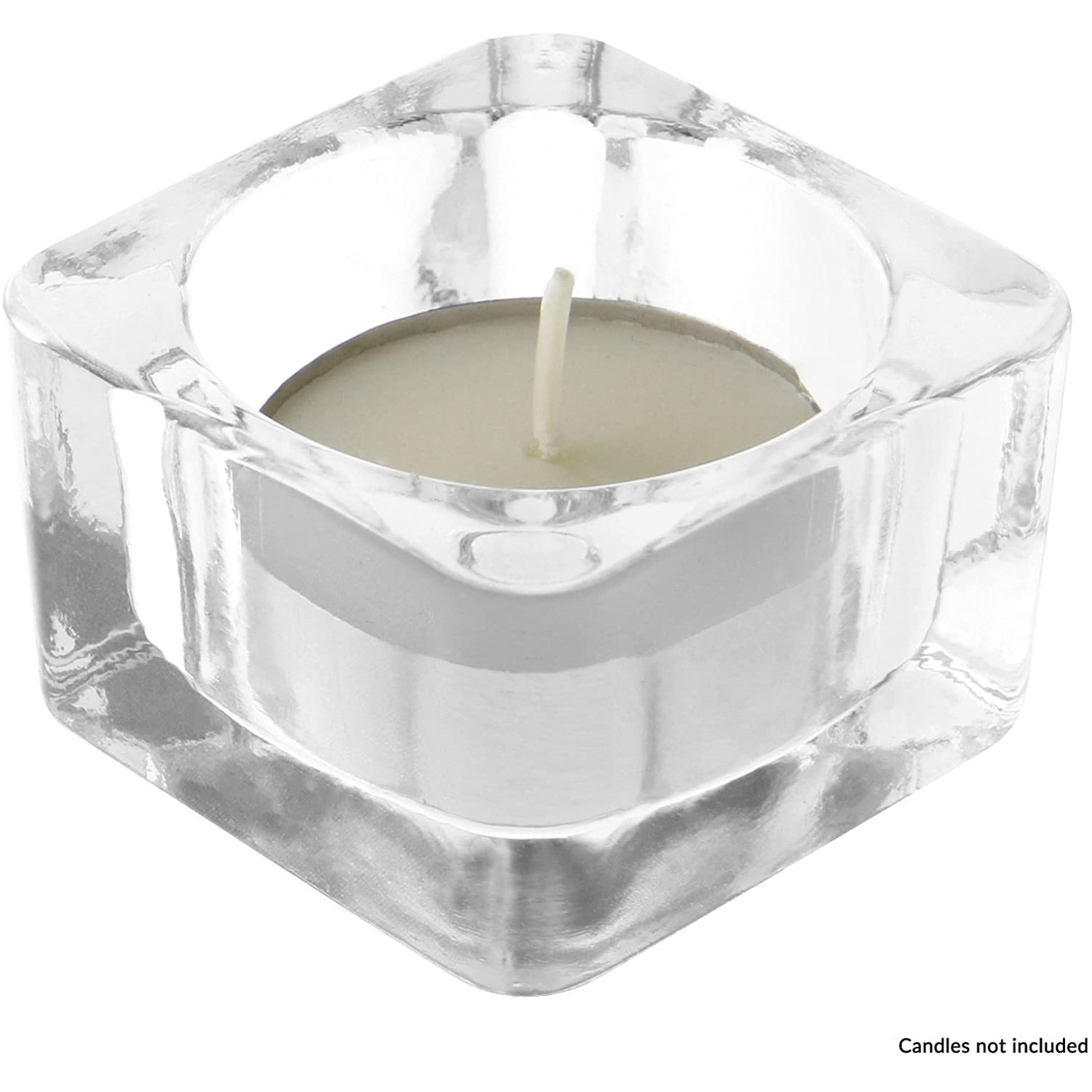 Set of 12 Square Tea Light Candle Holder