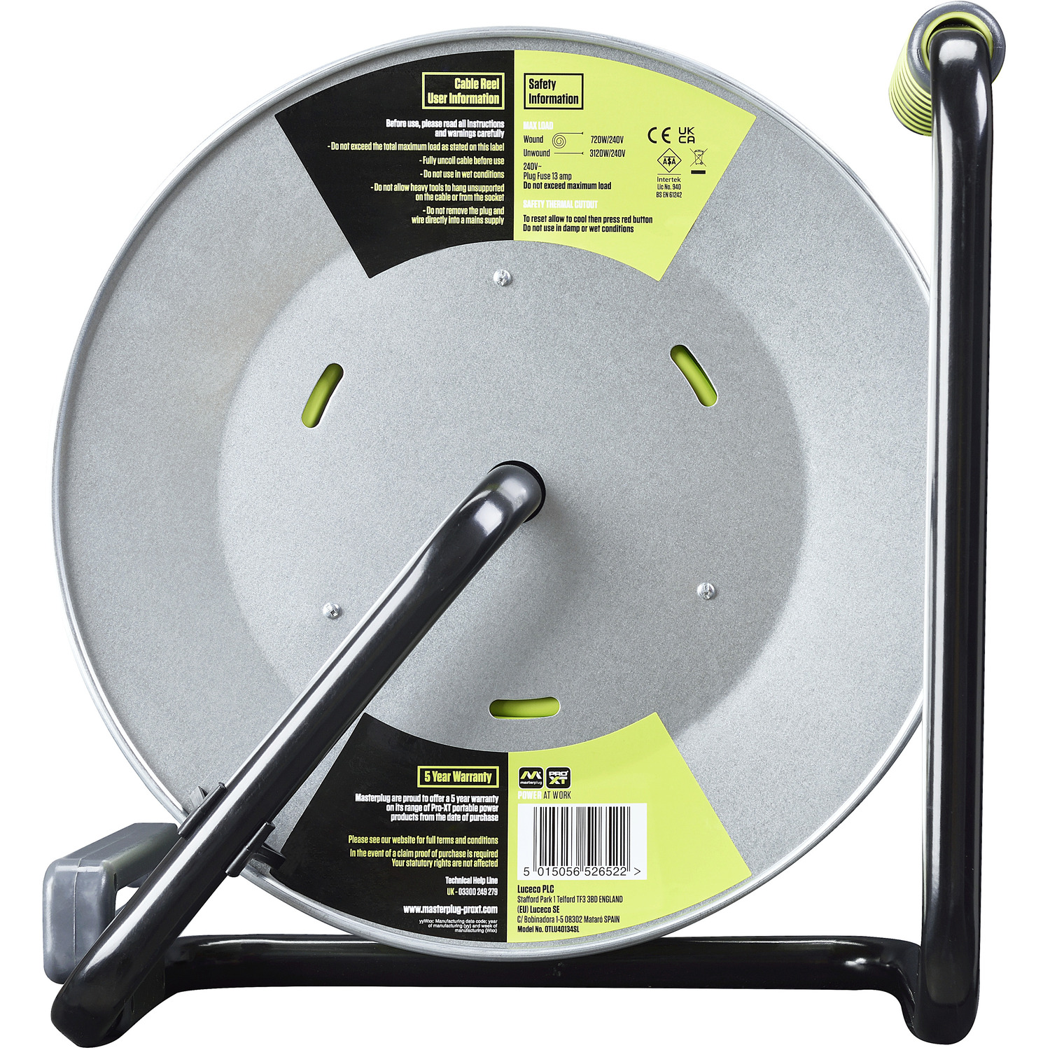 Masterplug ProXT Heavy Duty Extension Lead 40m Cable
