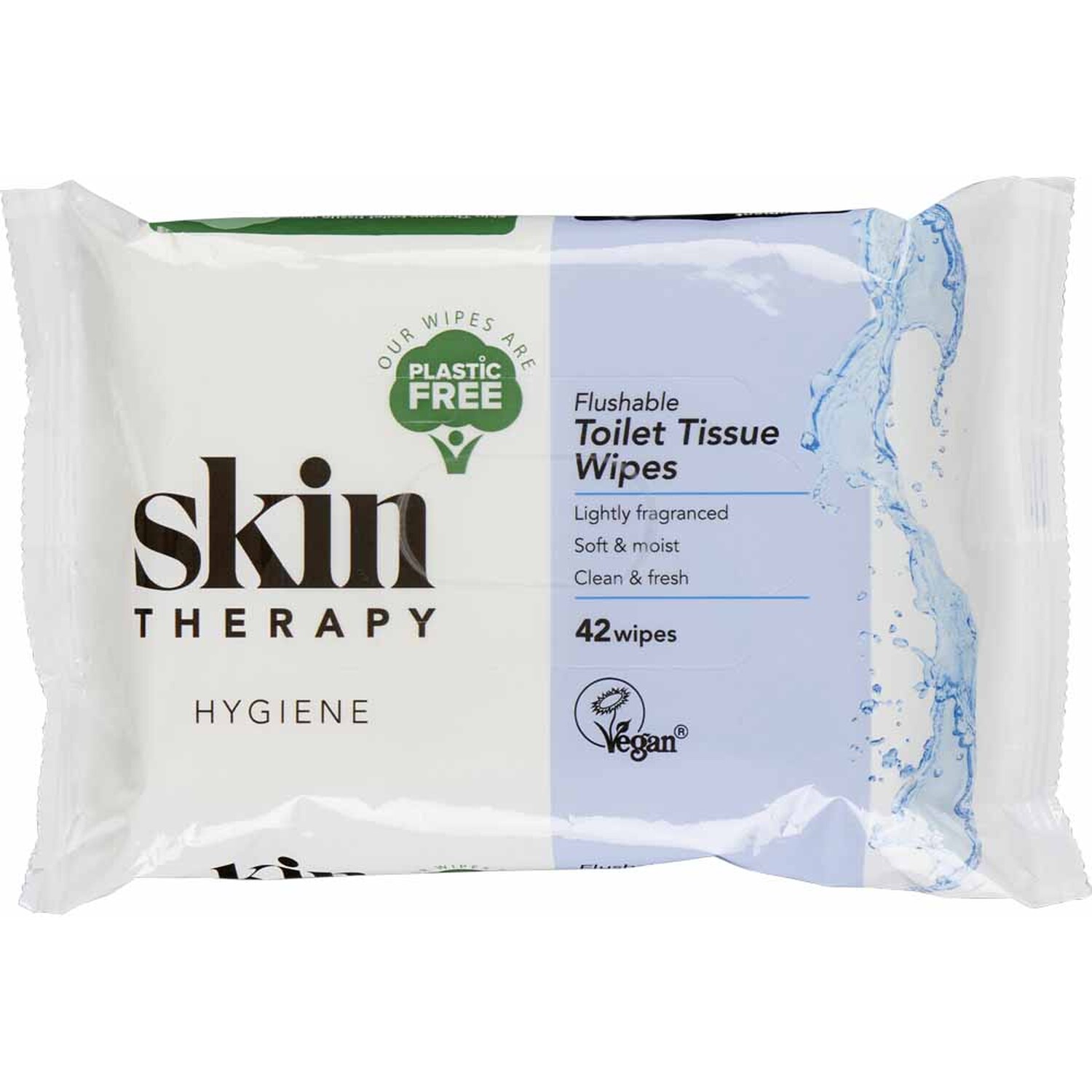 Skin Therapy Flushable Toilet Tissue Wipes