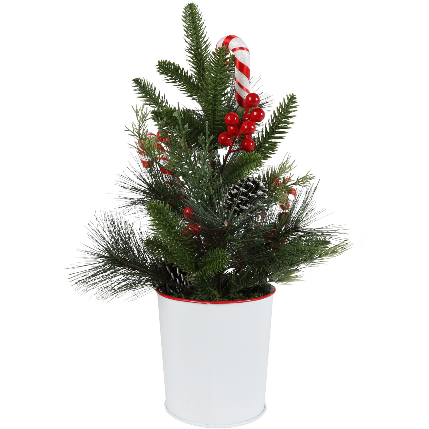 Candy Cane Joy Potted Tree