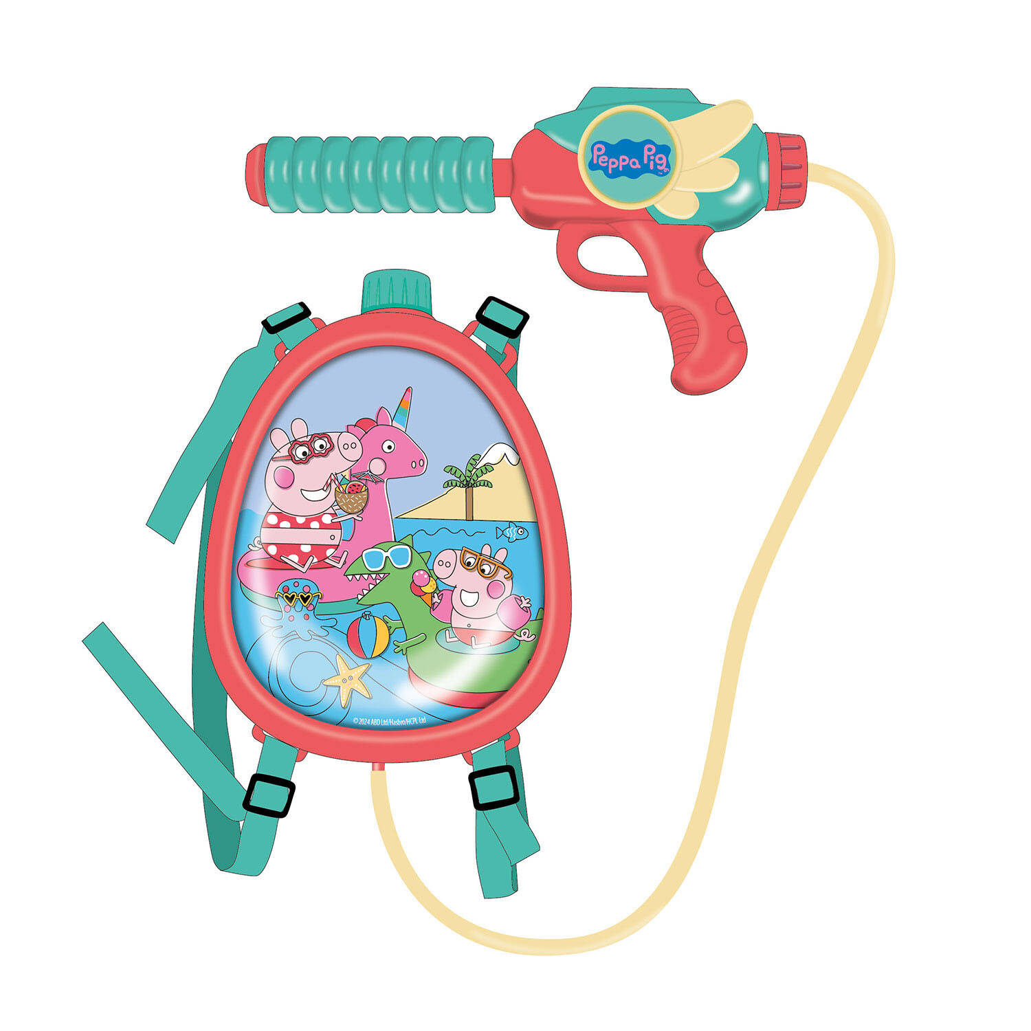 Assorted Backpack with Water Launcher