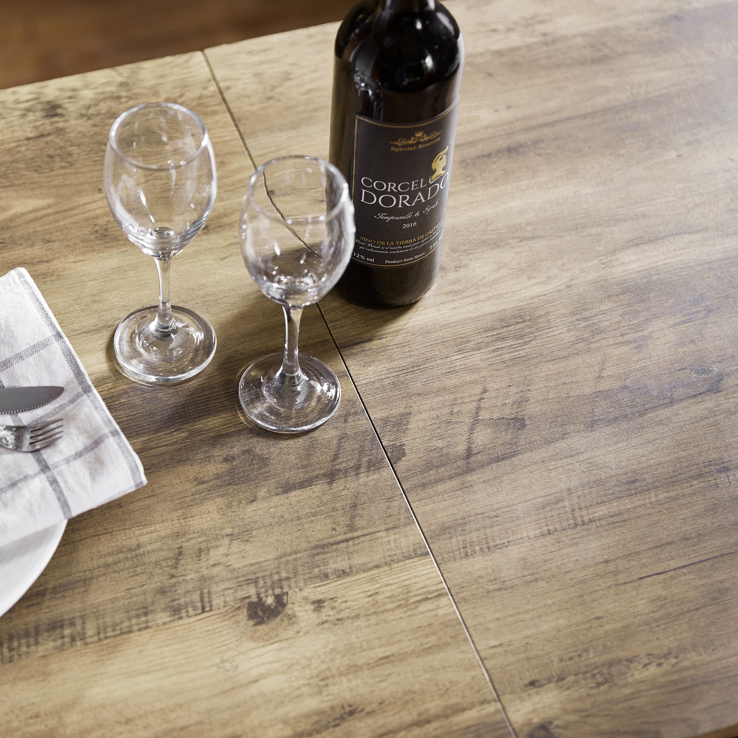 SoBuy Industrial Design Folding Office & Dining Table