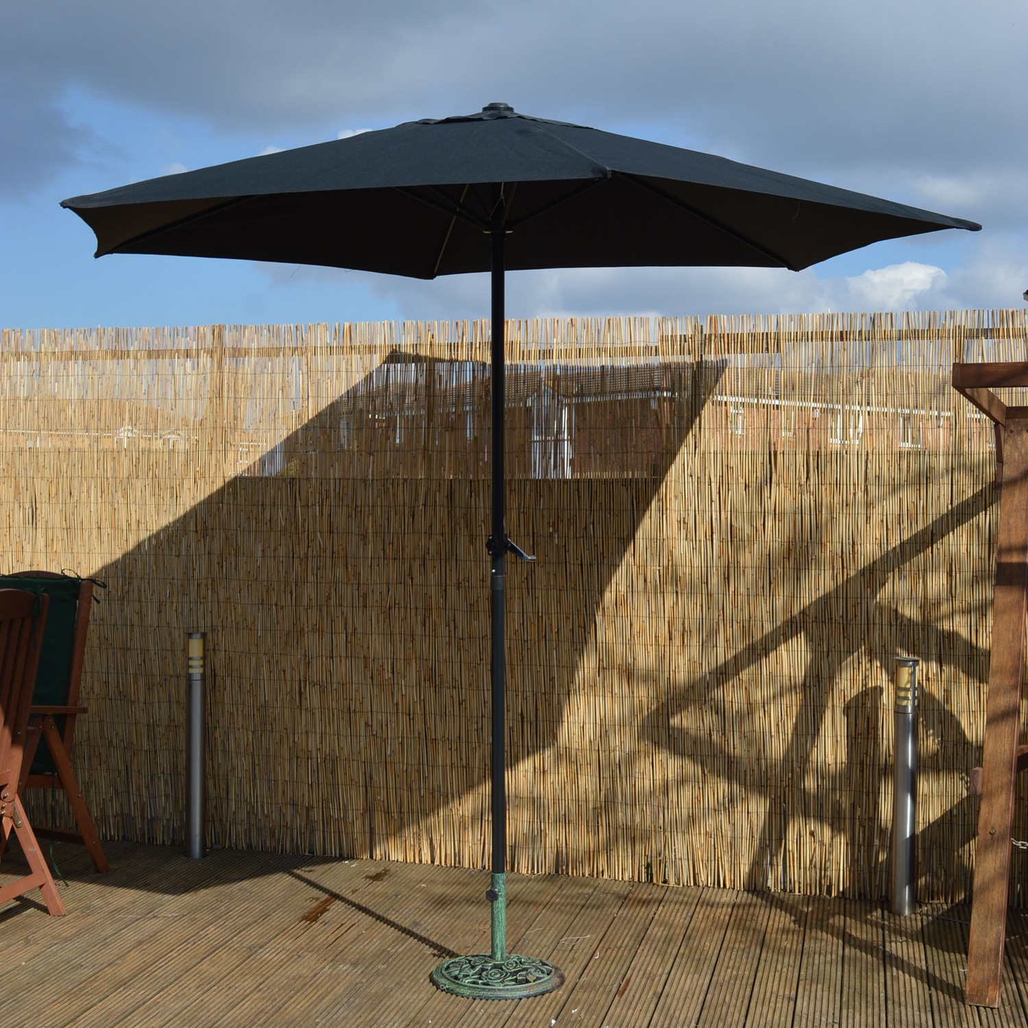 Garden Patio Sun Shade Parasol with Crank Handle