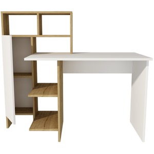 Delmaris Computer Desk with Shelves