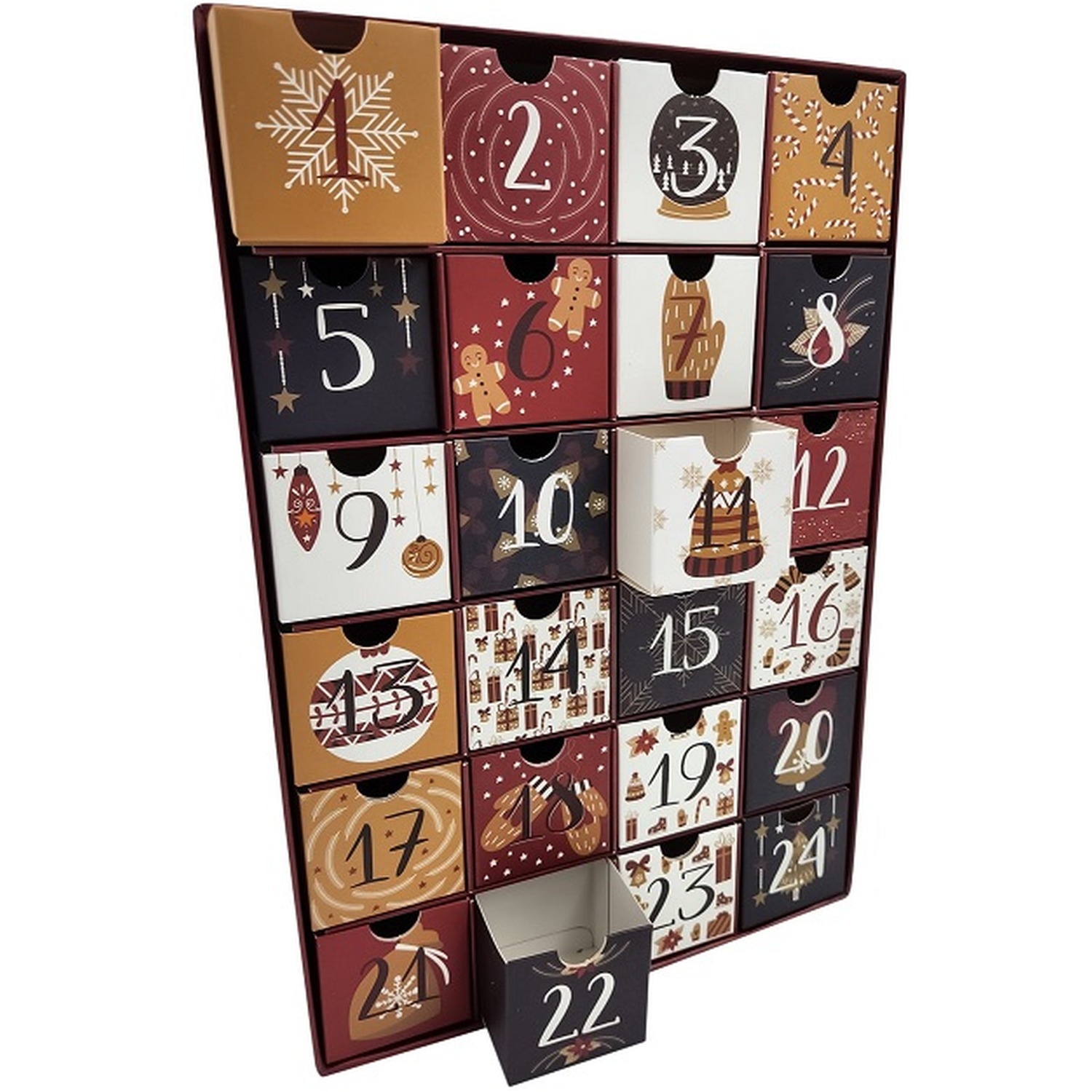 Fill Your Own 24 Day Advent Calendar