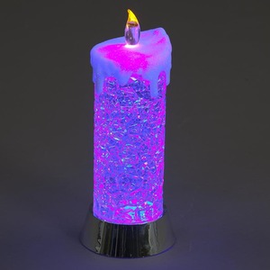LED Water Candle with RGB and Warm White LEDs