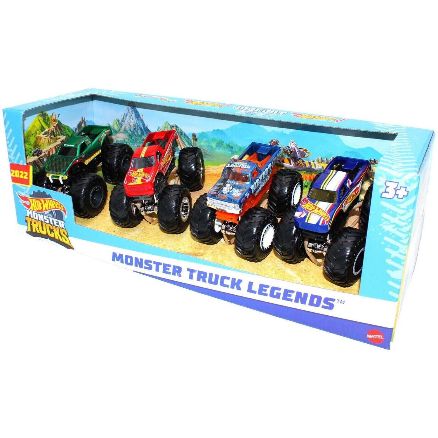 Monster Trucks 4-Pack Monster Truck Legends