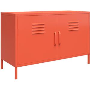 Cache metal locker with 2 doors