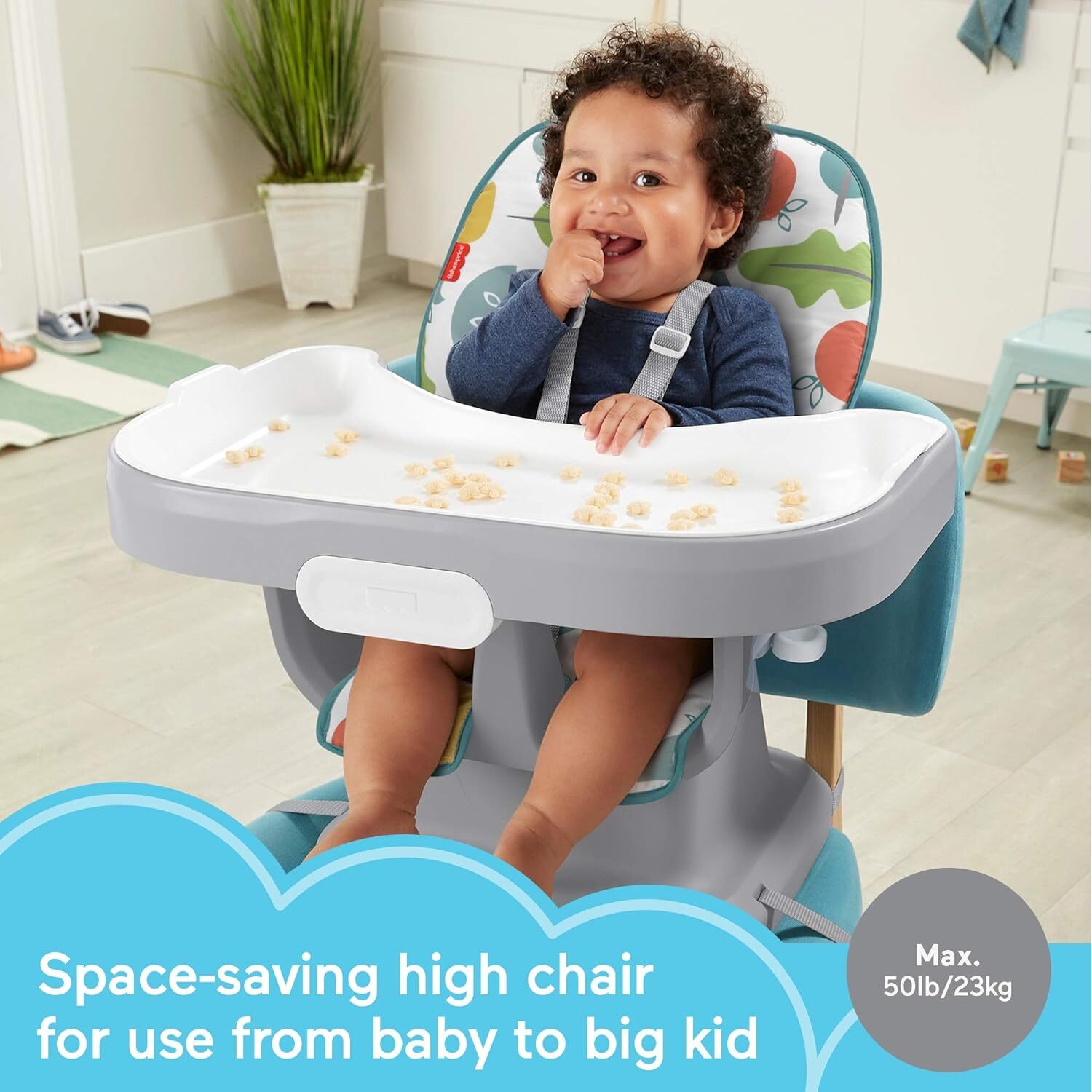 Fisher-Price Space Saver Simple Clean High Chair