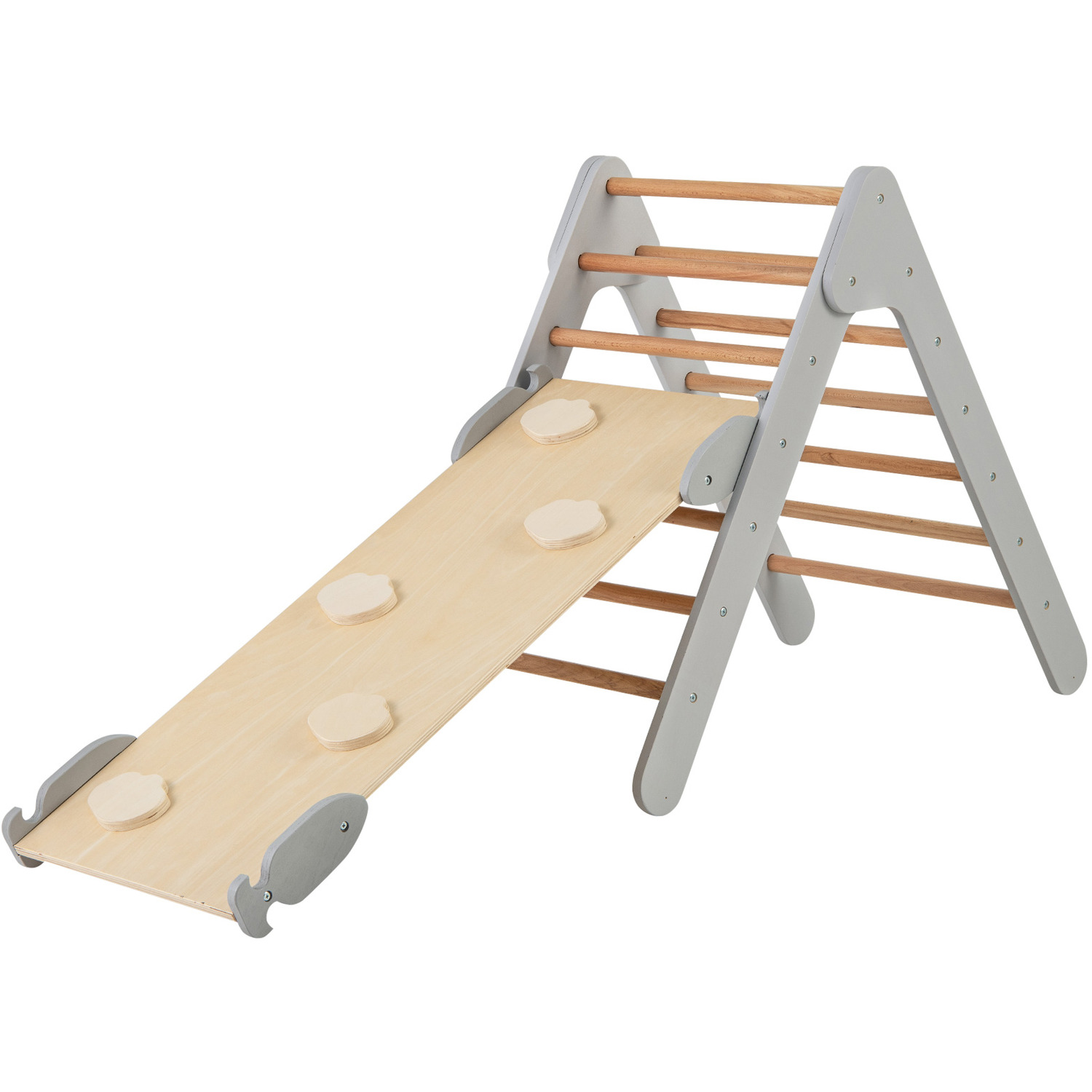 Climbing Triangle Ladder with Ramp